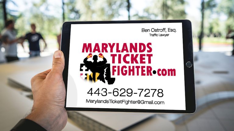 Truck Ticket in Maryland » 🥊443-629-7278